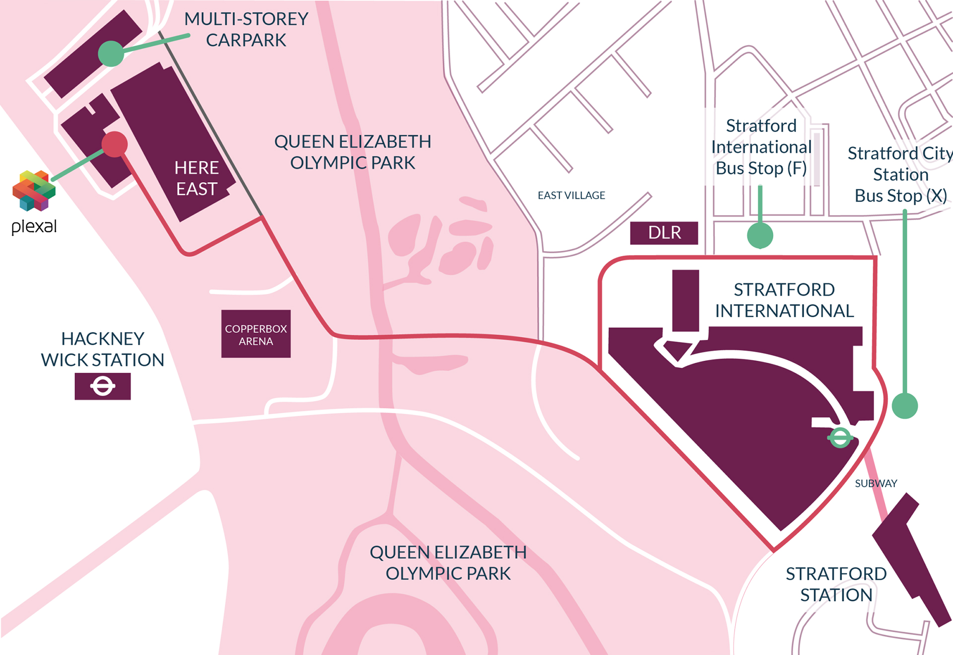 Find Us | Here East Tech Campus | Plexal